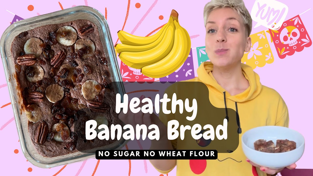 Healthy Banana Bread | no sugar no wheat flour #antiinflammatoryrecipe ...