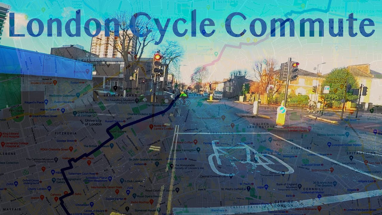 London Cycle Commute - YouTube