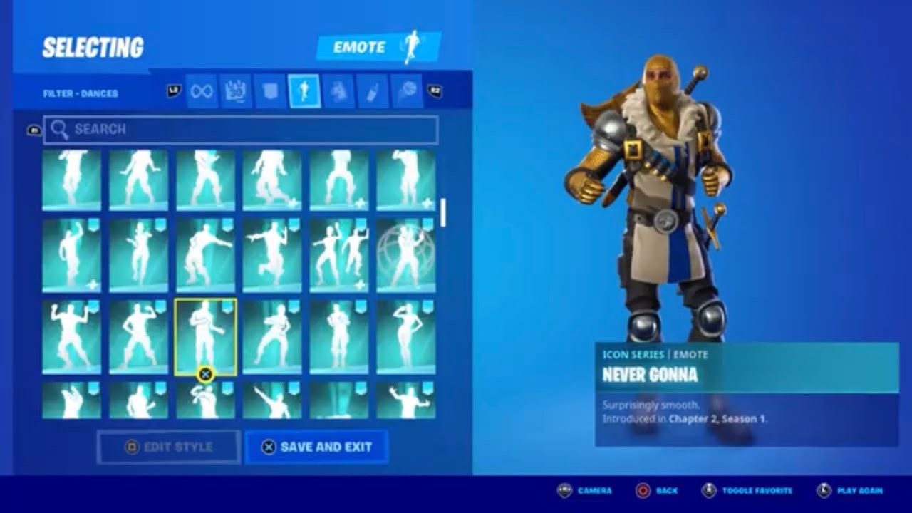 New Skin Raptorian The Brave!! Showcase with almost all emotes from ...