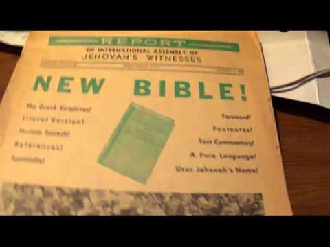 The New World Translation: The first true Bible since the first century ...