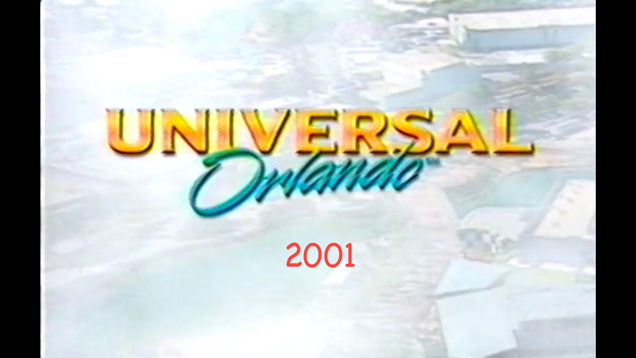 Universal Orlando promotional video 2001 - YouTube