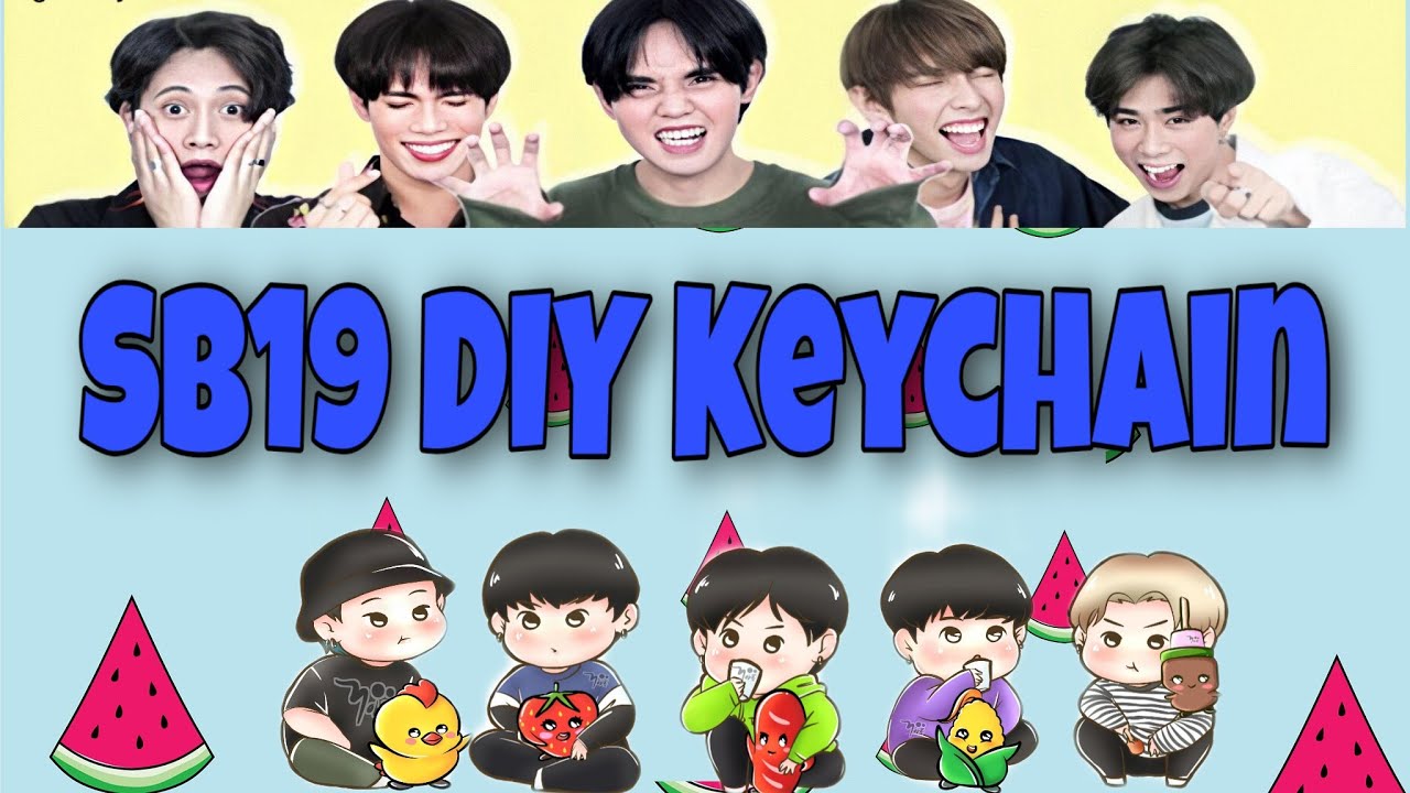 SB19 DIY Keychain - YouTube