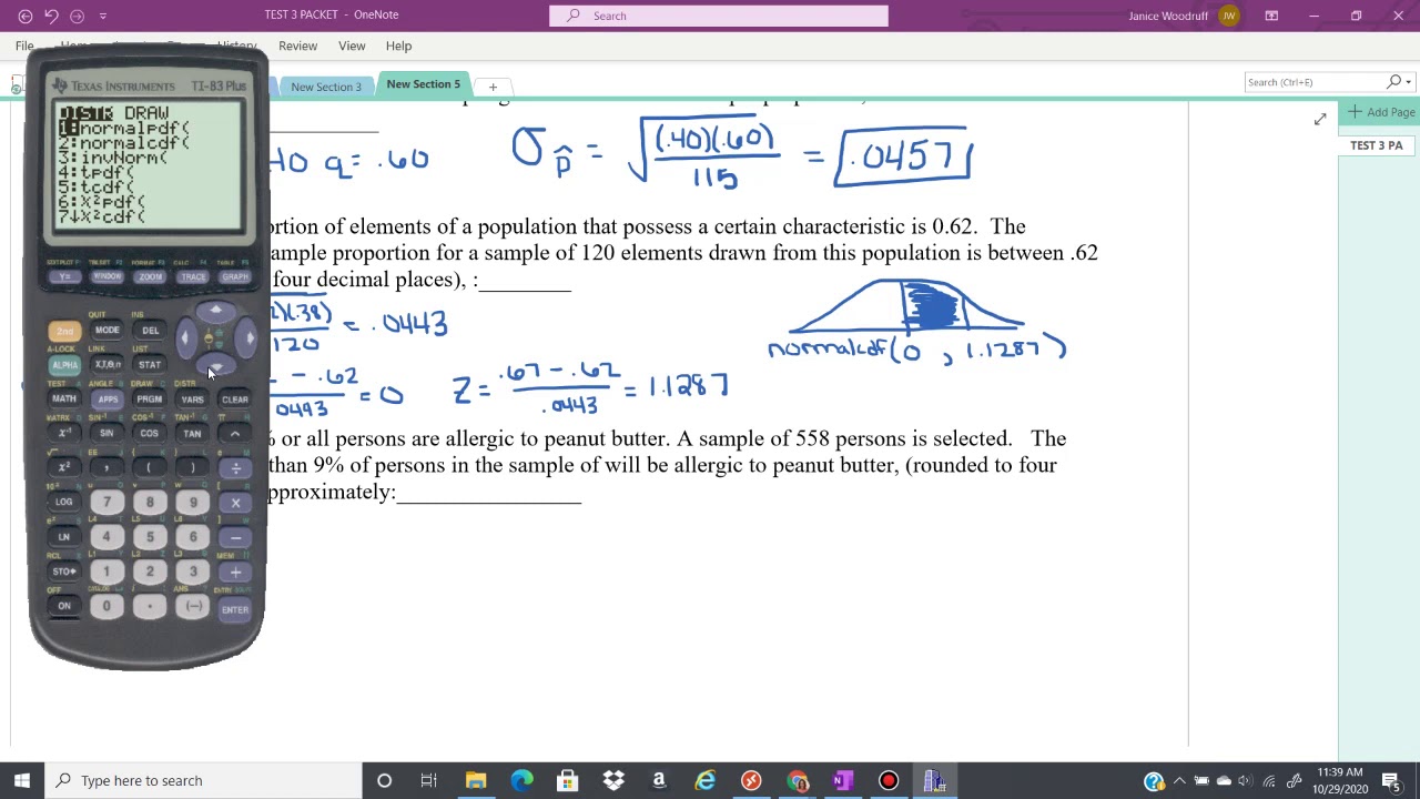 Sampling Distributions - practice problems - YouTube
