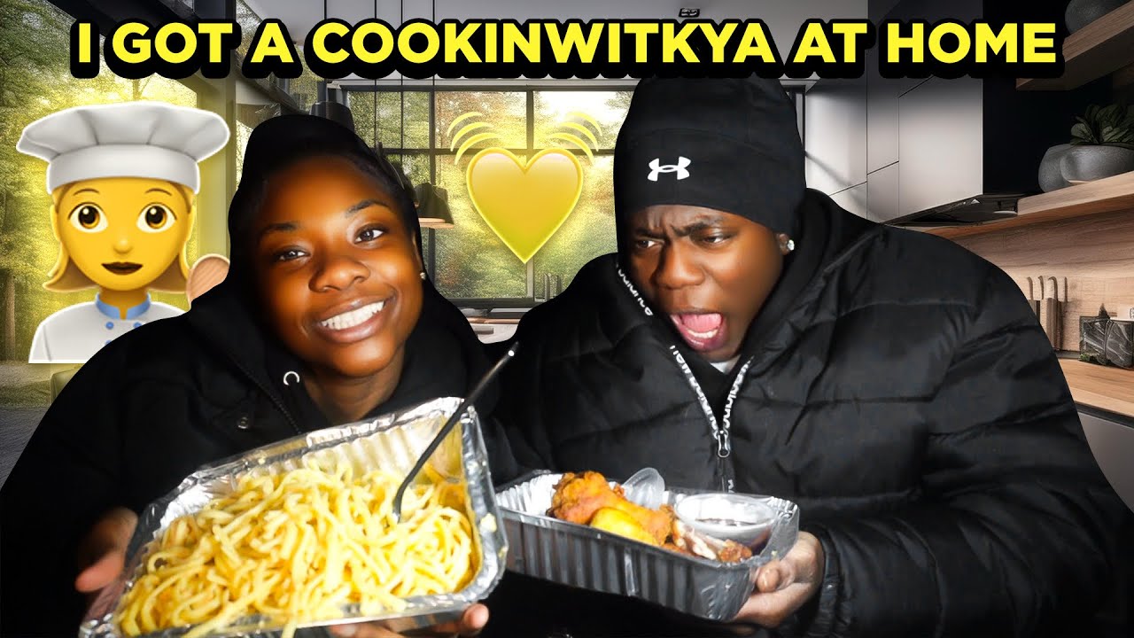I GOT COOKINGWITKYA AT HOME… **WENT RIGHT** - YouTube