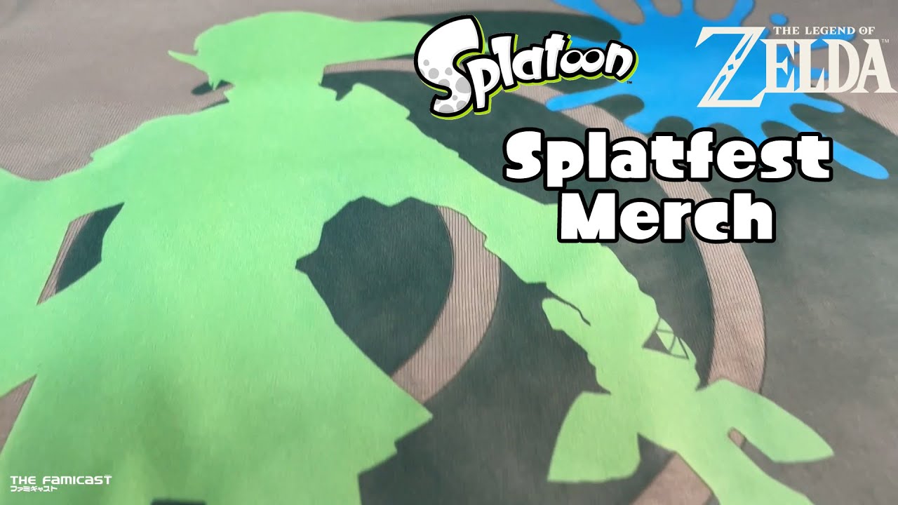 Splatoon x The Legend of Zelda Splatfest Merch | Showcase - YouTube