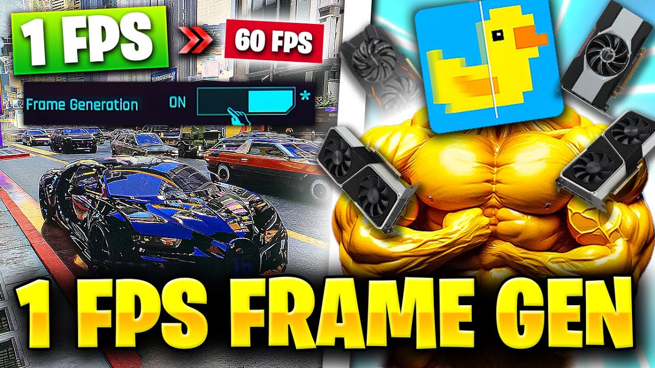 JUEGO a 1 FPS con FRAME GENERATION de LOSSLESS SCALING - YouTube