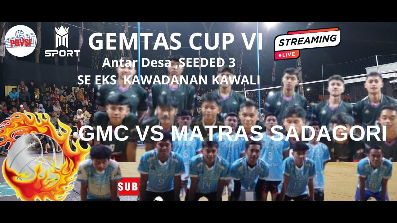 MATRAS SADAGORI VS GMC ,GEMTAS CUP 2024 ANTAR DESA SIDID 3 - YouTube