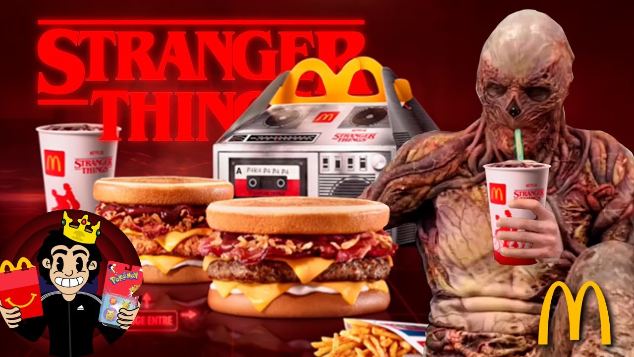 STRANGER THINGS en McDONALD'S | REVIEW DE LOS NUEVOS COMBOS DE STRANGER ...