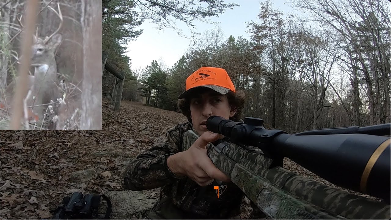 200 Yard Shot With a Muzzleloader!! - YouTube