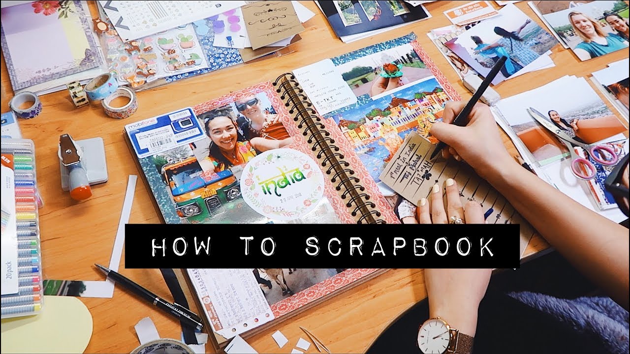 DIY HOW TO SCRAPBOOK YouTube DIY HOW TO SCRAPBOOK YouTube