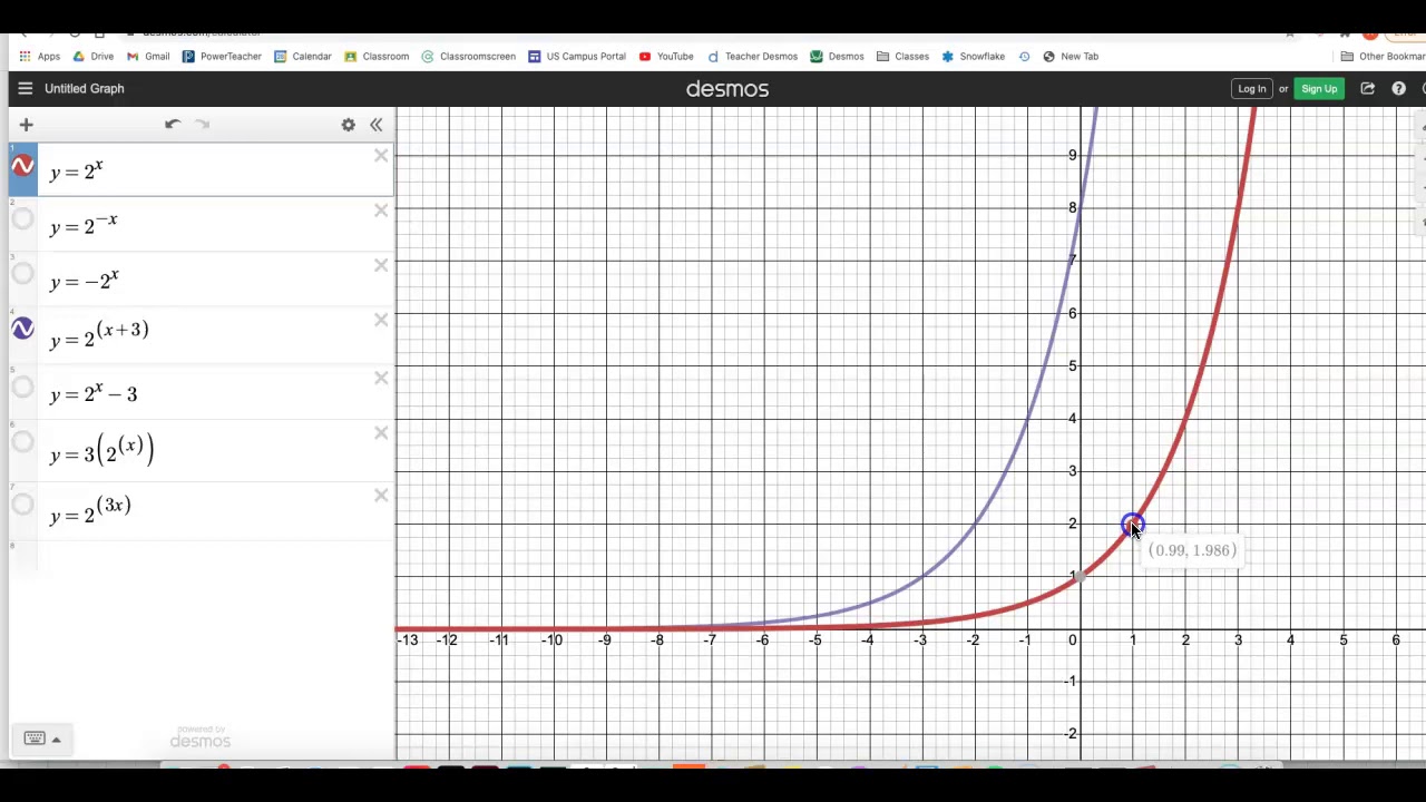 Exponent Graph Transformations - YouTube