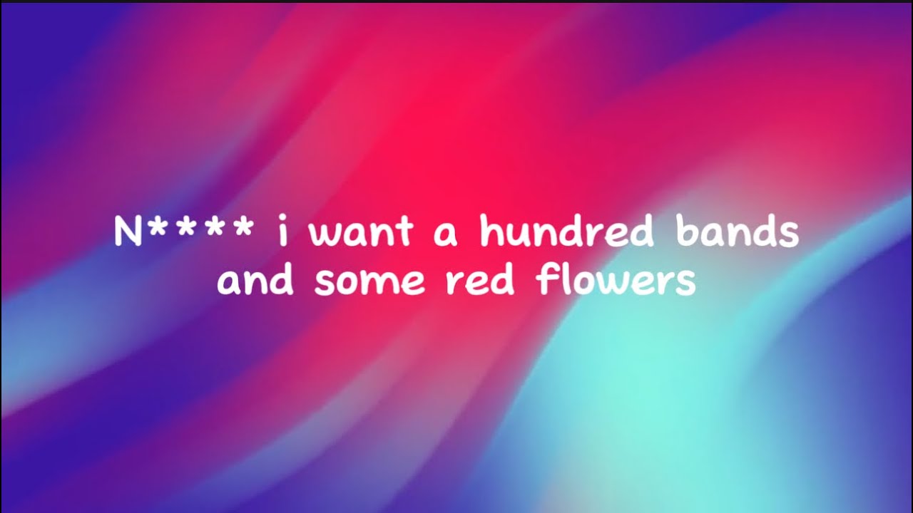JT - Red Flowers (Lyrics) - YouTube