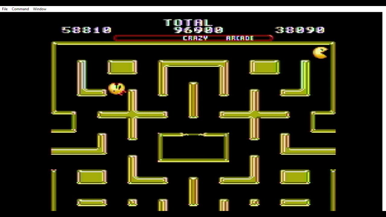 Ms. Pacman 2 player (Tengen - Sega Genesis) w/ Game Genie - YouTube