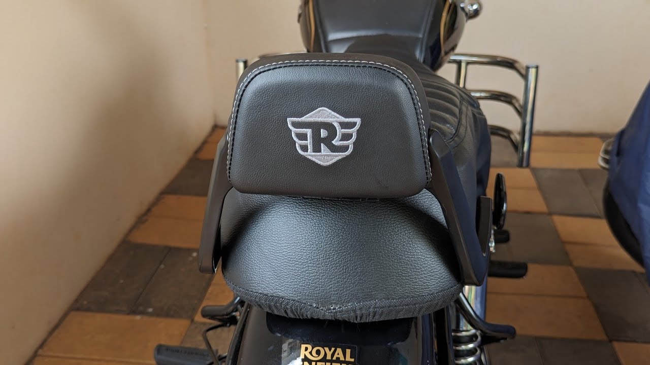 Backrest Installation to Bullet 350 new model 2023 #bullet350 # ...