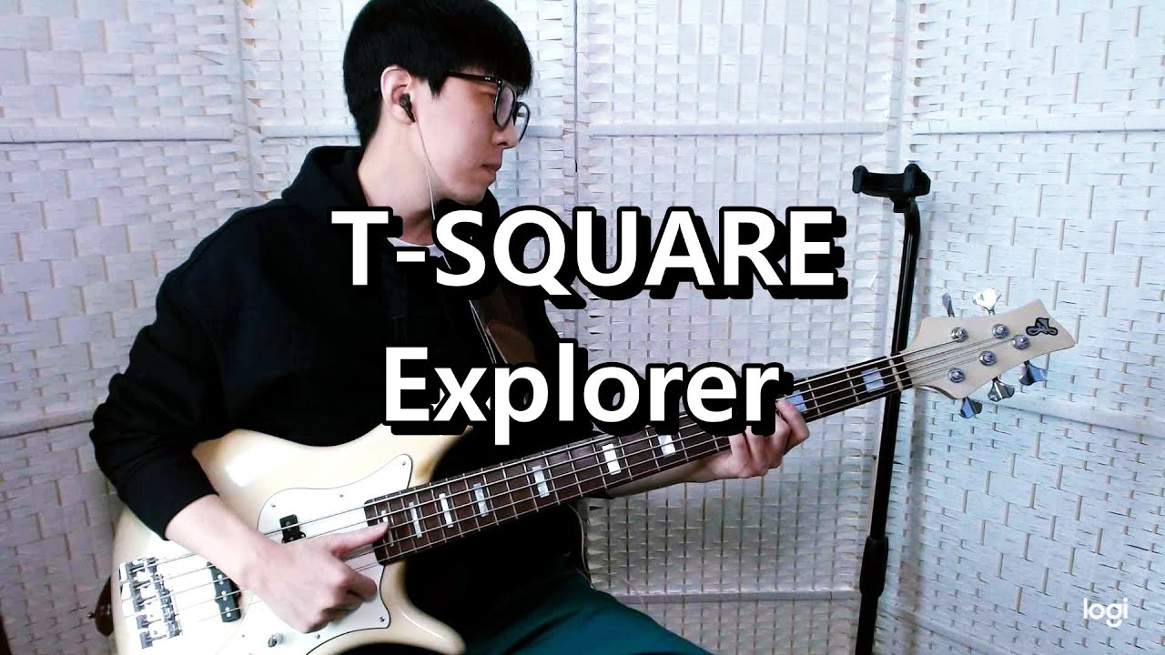 T-SQUARE - Explorer Bass cover - YouTube