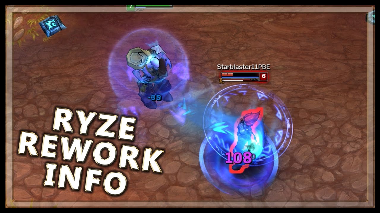 Ryze Rework Ability Info/Changes - League of Legends - YouTube
