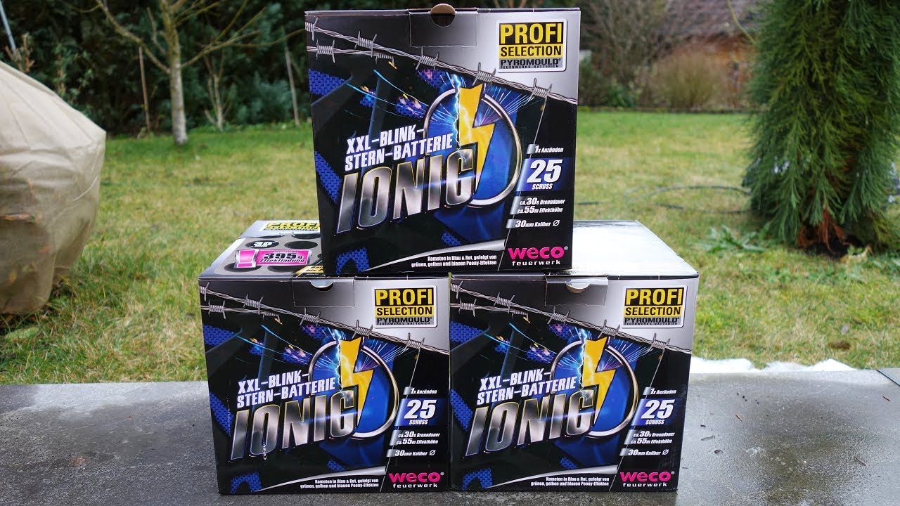 3x Weco Ionic | PENNY | Mega BLINKER Batterie | XXL Batterie [Full HD ...