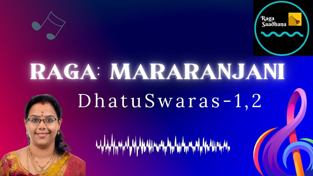 Mararanjani Dhatu Swaras-1,2 in 3 Speeds. - YouTube