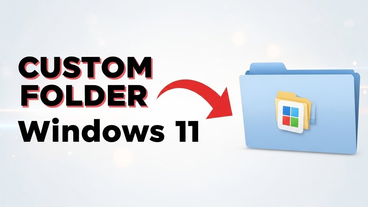 How To Make Custom Folder Icons Windows 11 - YouTube