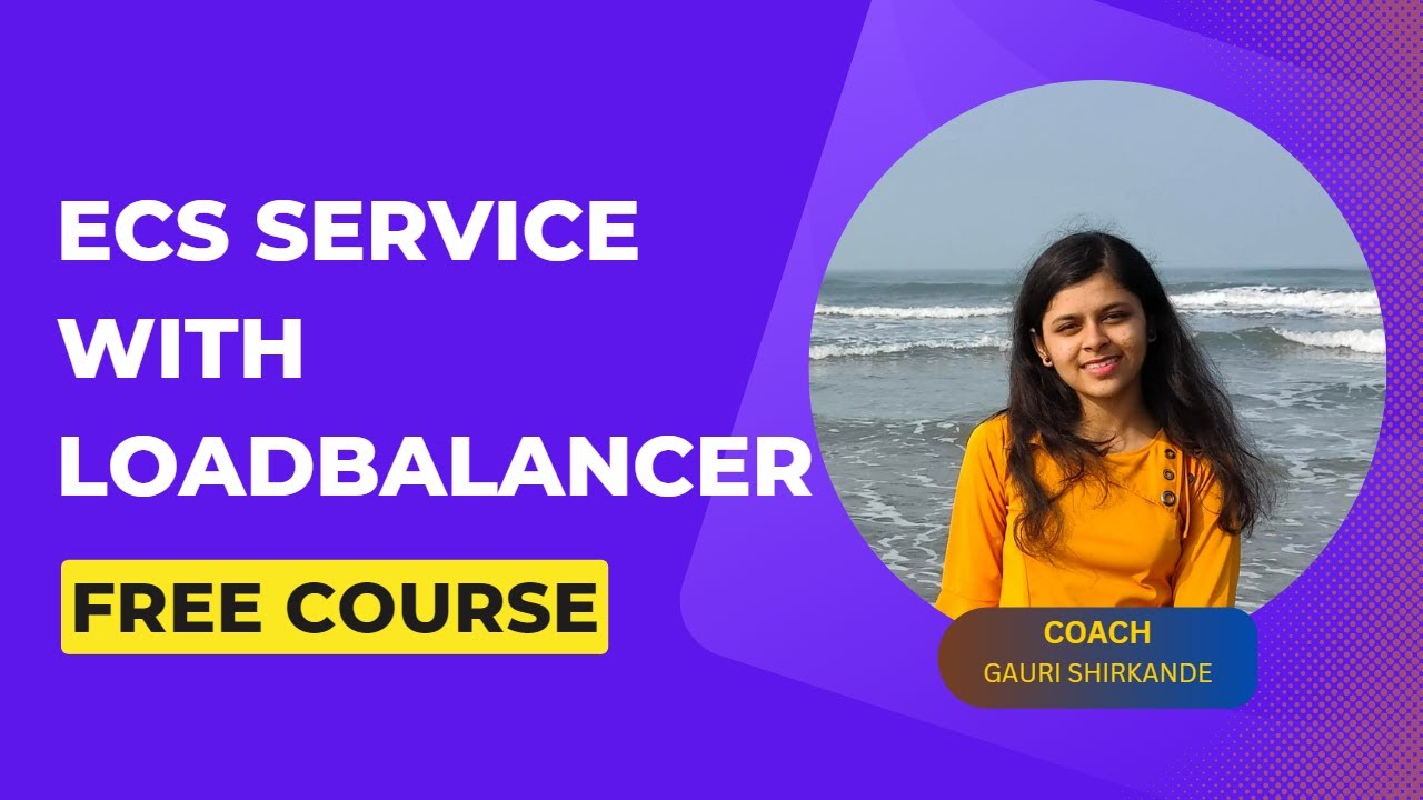 How to create an ECS Service with Application Load Balancer - YouTube