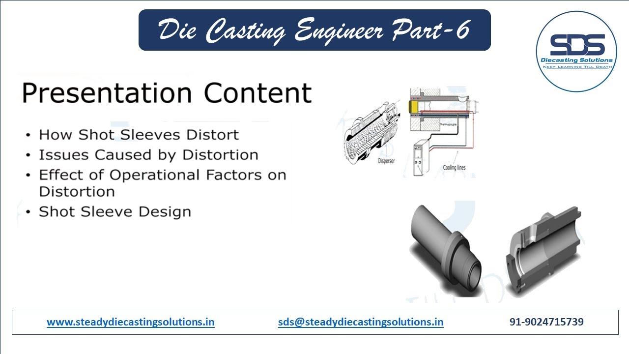 Die Casting Engineer Part - 6 II English II SDS II Hpdc II - YouTube