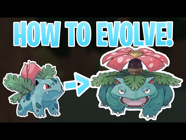 Evolución Del Ivysaurio Mega Evolution 134/132 Ivysaur Illustration