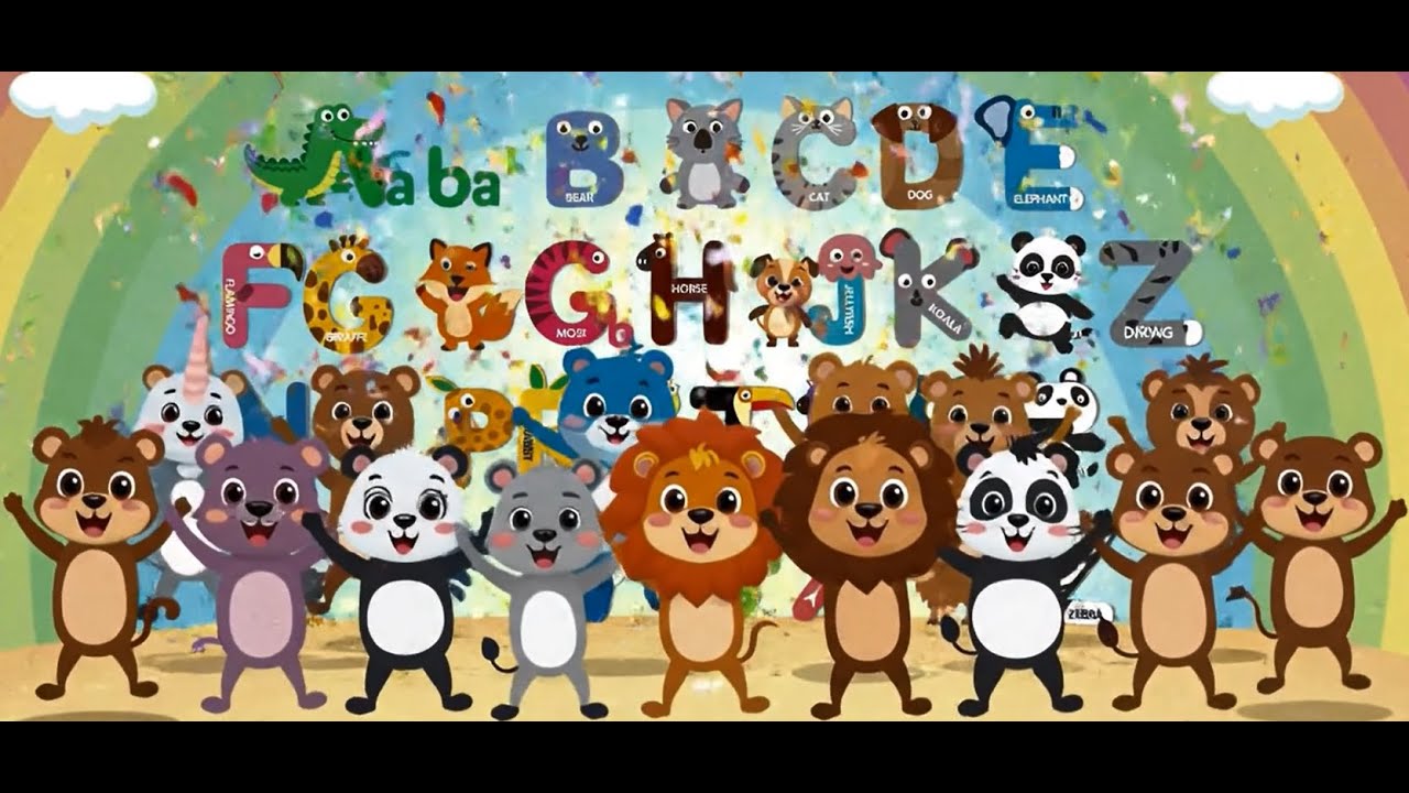 Learn The ABCs | ABC Letter For Kids | The Alphabet Song | Animated ...