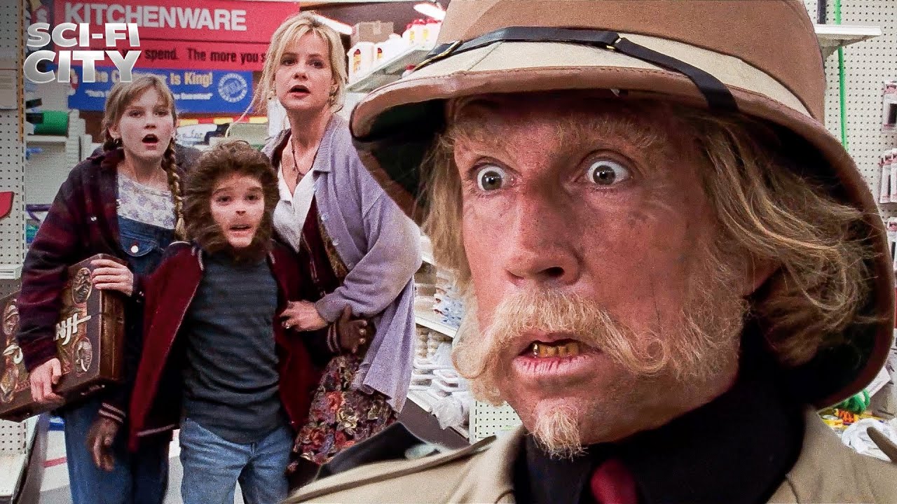 Van Pelt Takes Control of the Board | Jumanji (Robin Williams, Bonnie ...