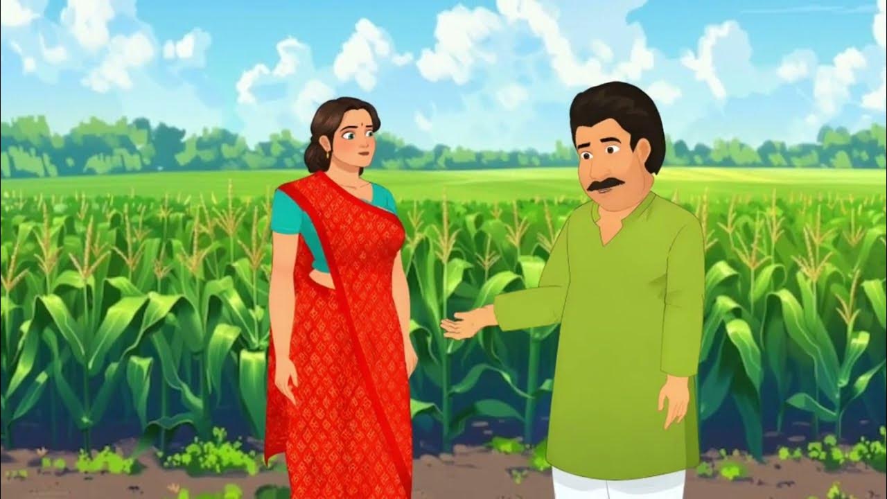 किसान का जादुई मटर | Jadui matar | Hindi Kahani| Moral Stories | bedtime story | jadui Kahaniya ...