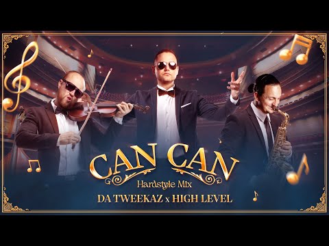 Da Tweekaz x High Level - Can Can (Hardstyle Mix) (Official Visualizer)