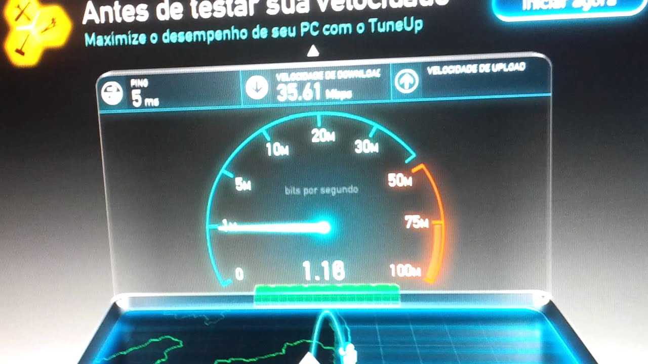 Test speed gvt 35mb - YouTube