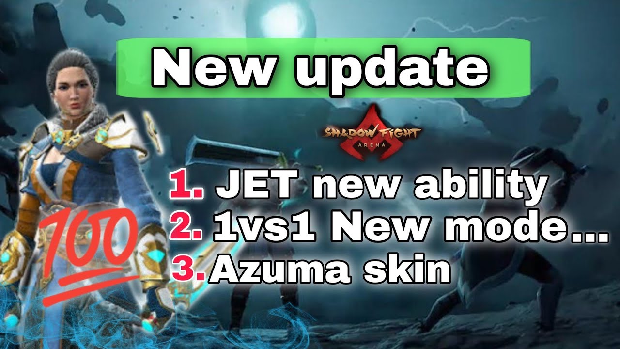 Shadow fight arena: New update || JET new ability, 1vs1 new mode - YouTube