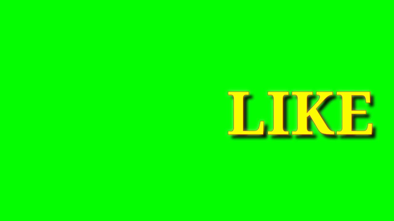 like Share Subscribe Green screen shot || Free Green screen video || BR ...