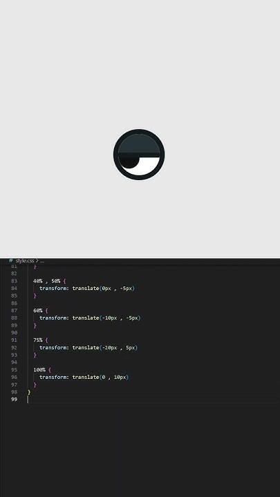 Eye Spy Design😍programming Coding Css Htmlcss Shorts Trending