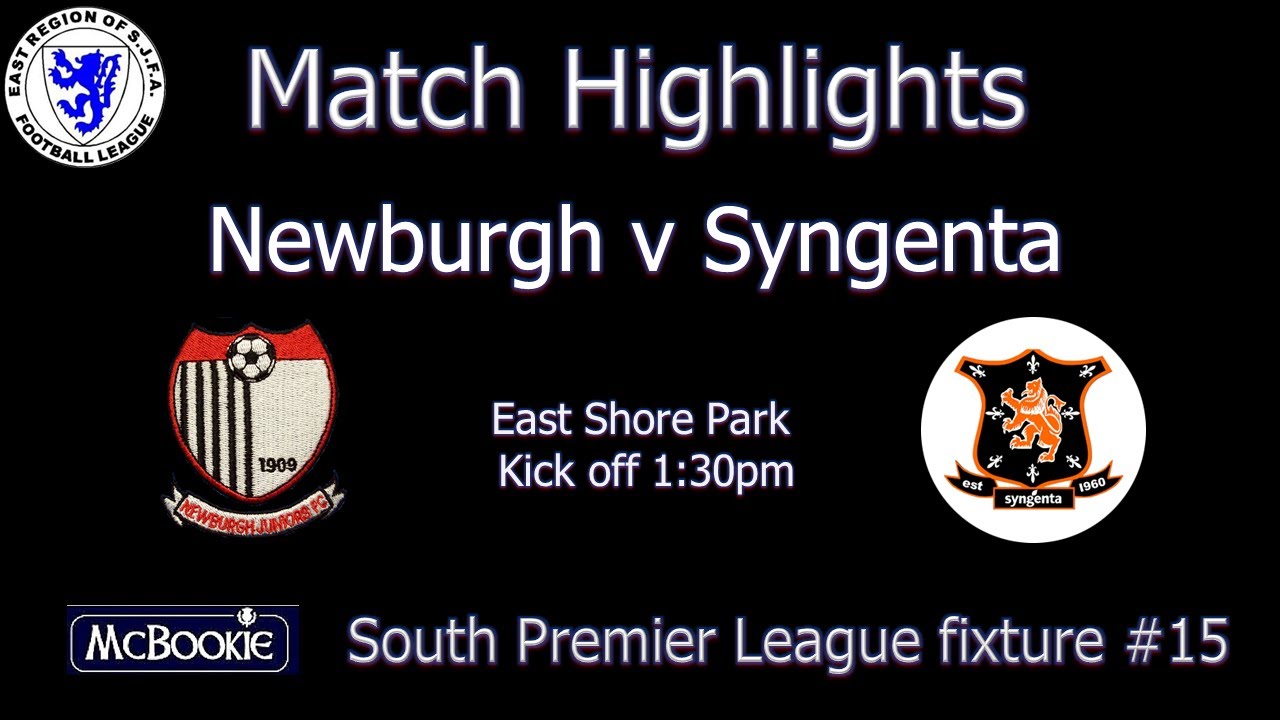 Newburgh FC match video - Newburgh v Syngenta 14th Dec 2019 - YouTube