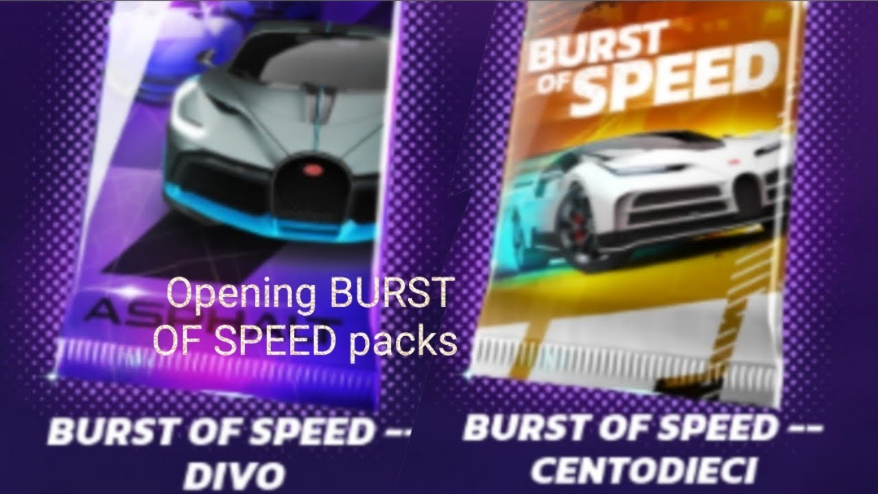 Asphalt unite - Burst of Speed packs 😎 - YouTube