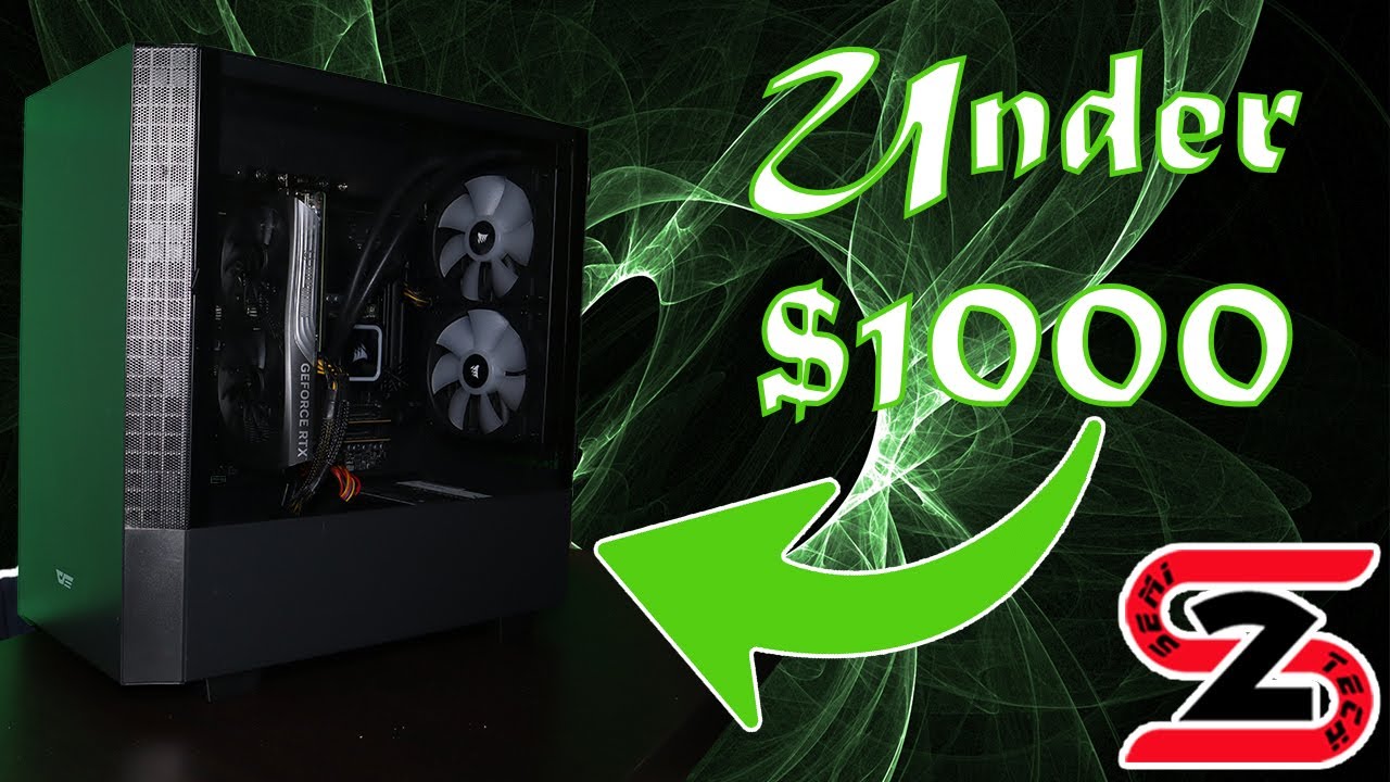 Building A Budget Gaming PC For Under $1000 - Parts Listed - YouTube