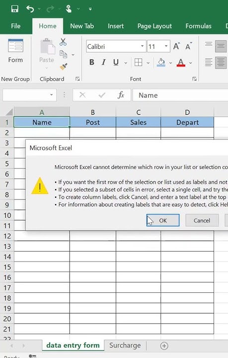 Ms office Excel tips and tricks - YouTube
