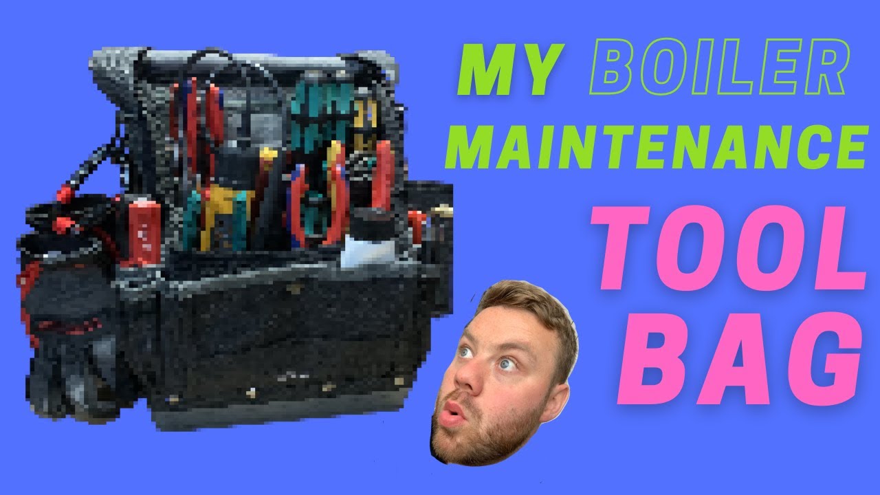 MY BOILER MAINTENANCE TOOL BAG | Parkes Plumbing - YouTube
