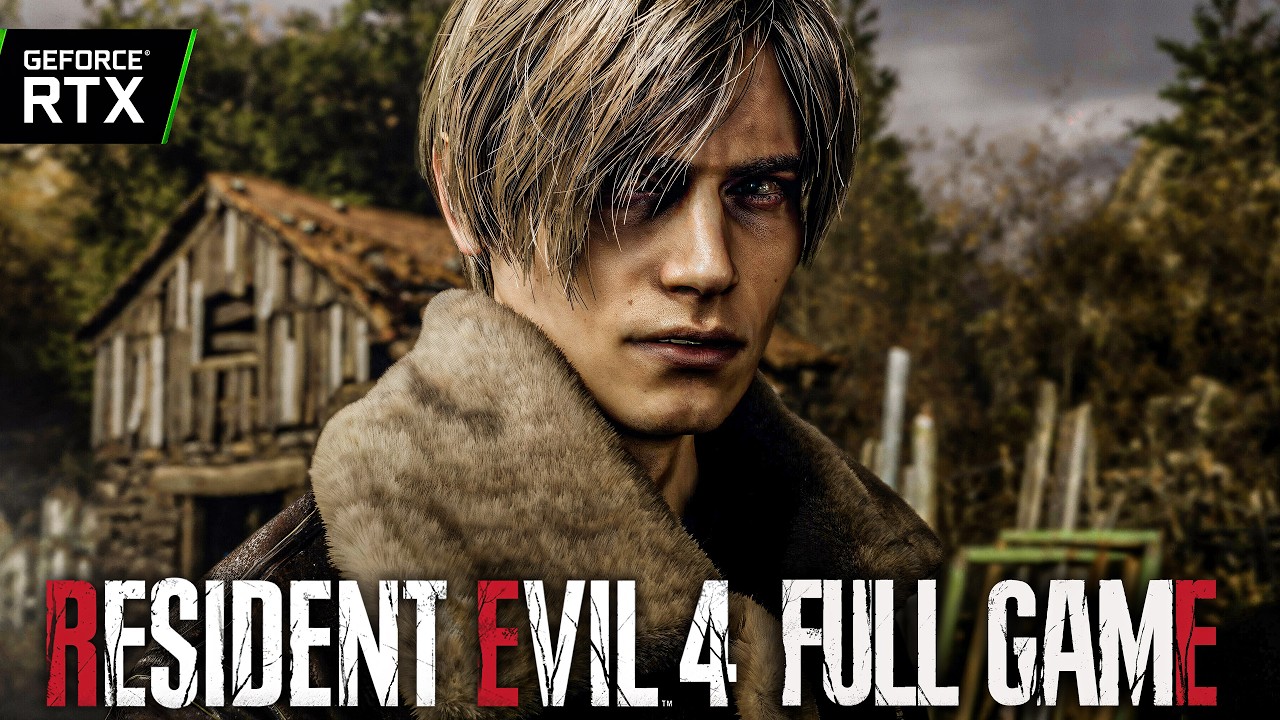 RESIDENT EVIL 4 REMAKE｜Full Game Playthrough｜4K RTX - YouTube