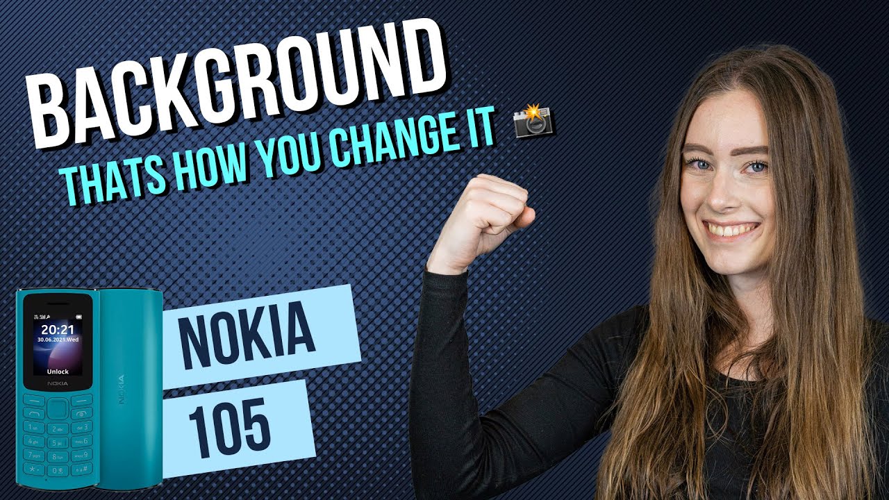 Nokia 105 - How to change the Wallpaper • 📱 • 📸 • 🖼 • | Tutorial - YouTube
