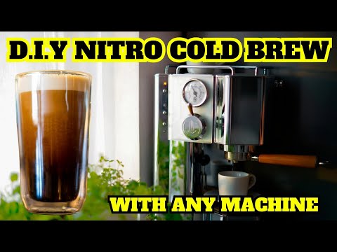 D.I.Y Aerocano With Any Espresso Machine | Nitro Cold Brew