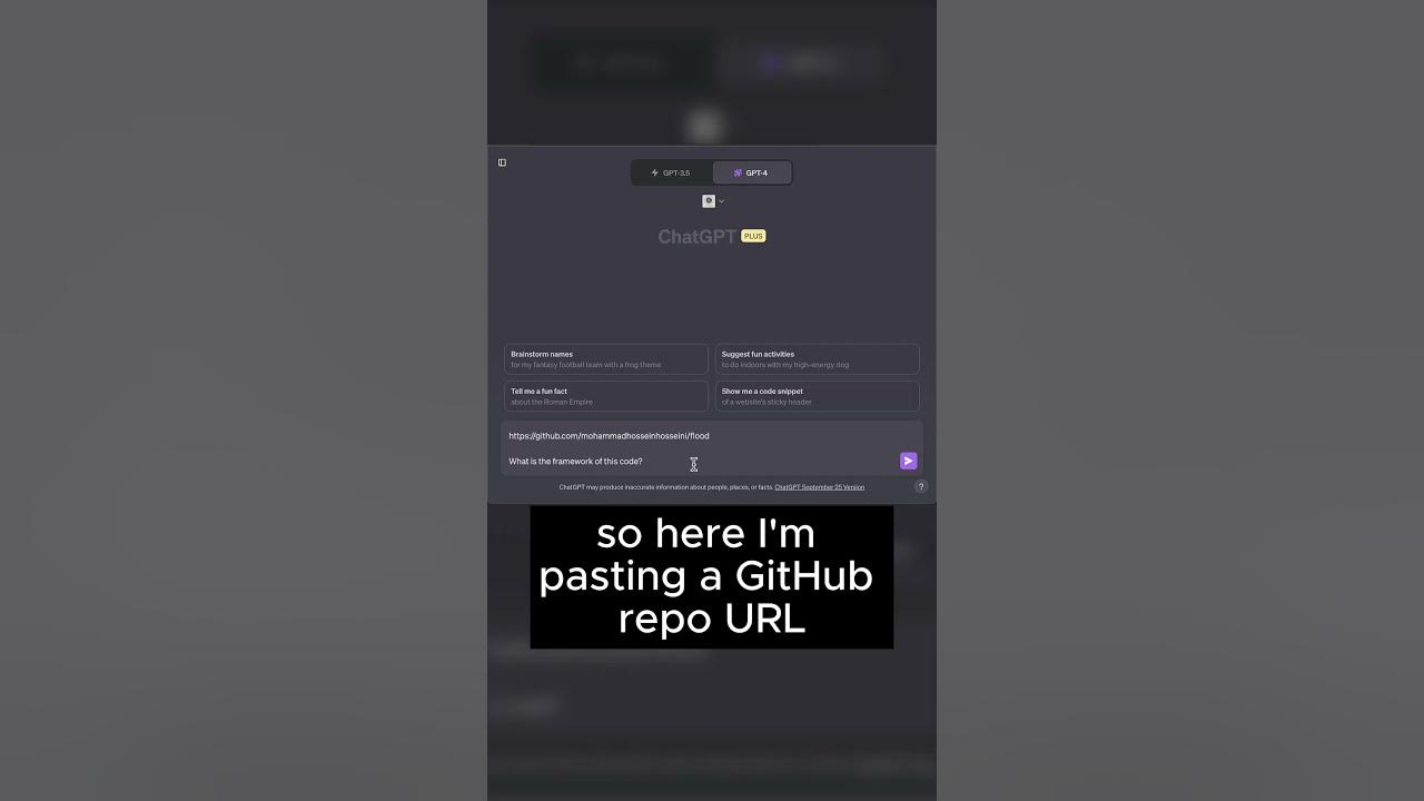 Analyse A Github Repo Using Chatgpt Tutorial Chatgpt Youtube