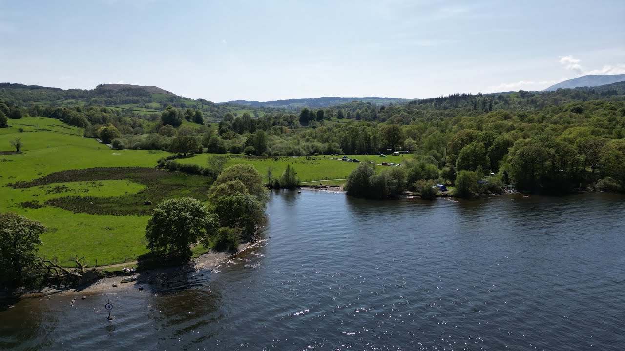 Low Wray campsite Lake District - YouTube