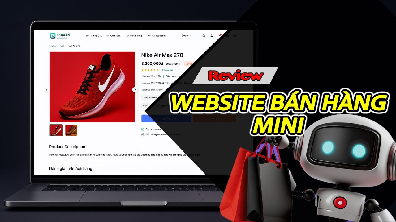 🔥 Source Code Website Bán Hàng + AI ChatBot Siêu Thông Minh | Full ReactJS + NodeJS Chỉ 300K ...