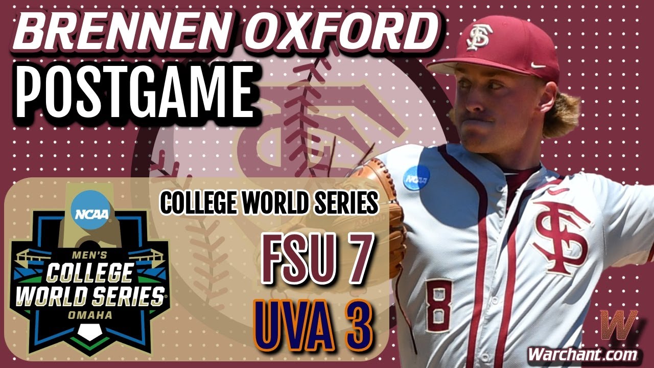 FSU Baseball reliever Brennen Oxford on 7-3 win over Virginia | College ...