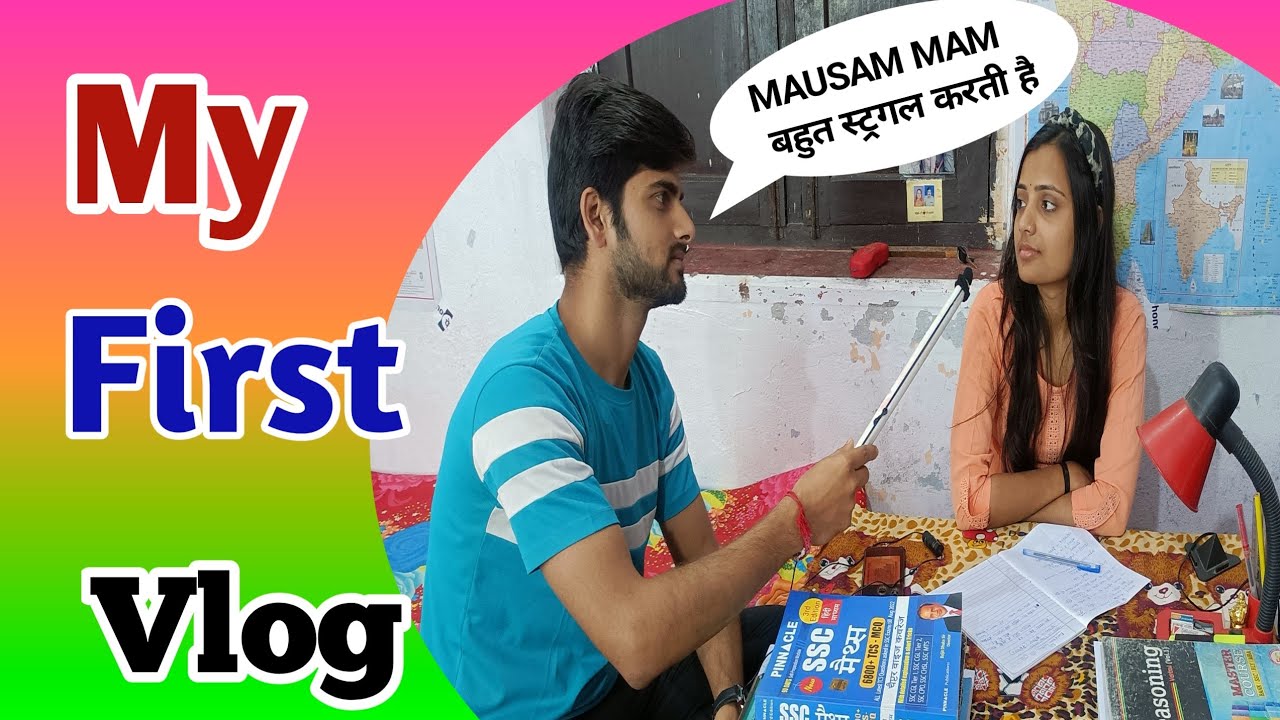 My first vlog// my first vlog on YouTube//Mausam mam vlog #myfirstvlog #allcompetiition#vlog ...