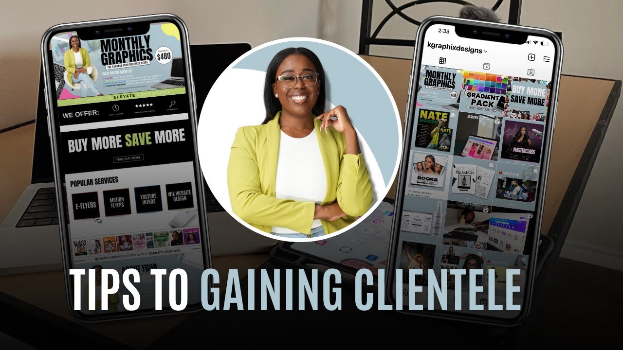 My Top Tips on How To Gain Clientele - YouTube