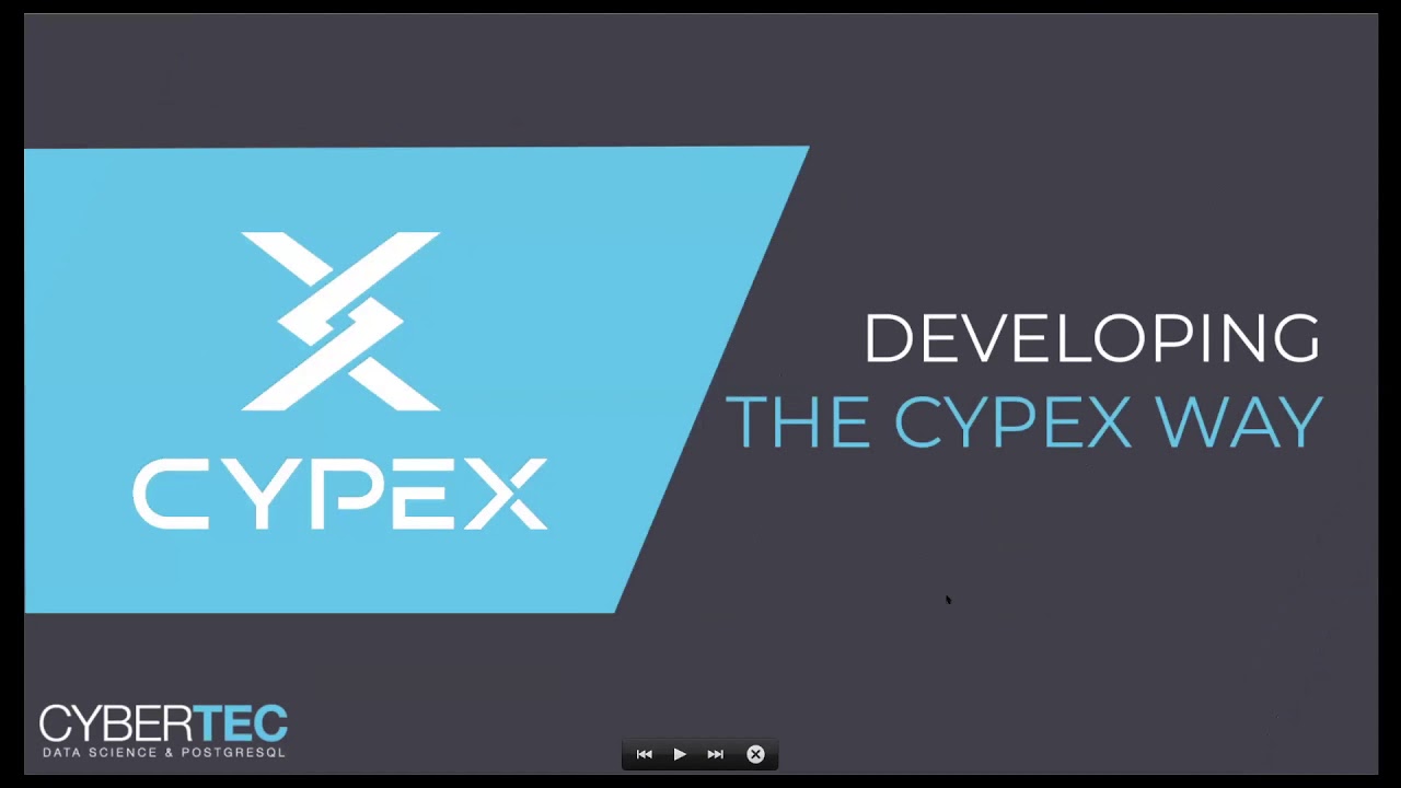 CYPEX: Rapid Application Building - YouTube