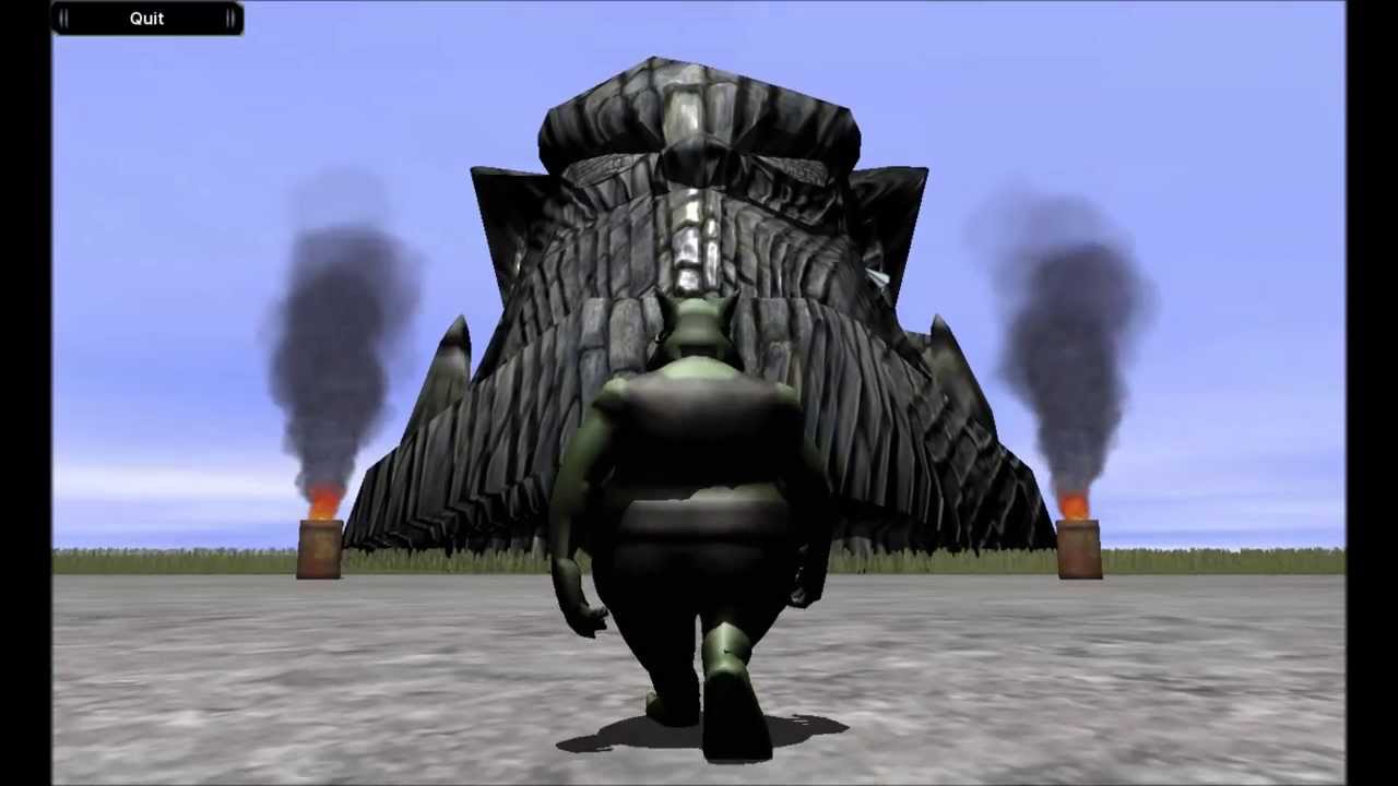 OGRE 3D Demo - Basic Level - YouTube